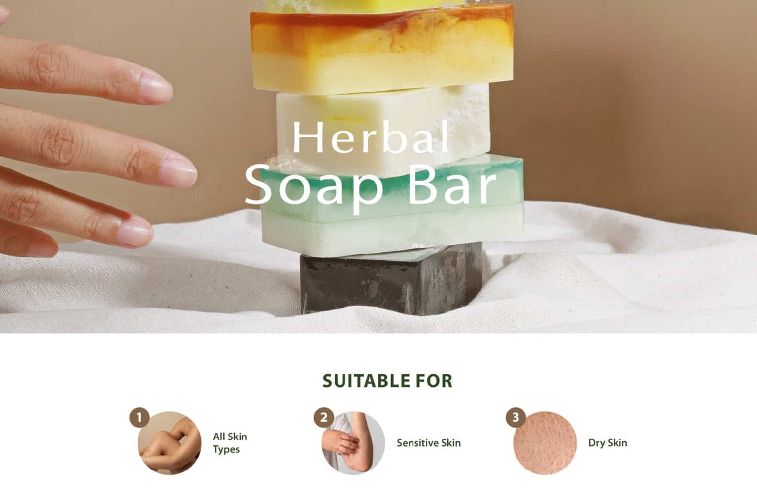 Herbal Soap Bar - Phutawan Malaysia