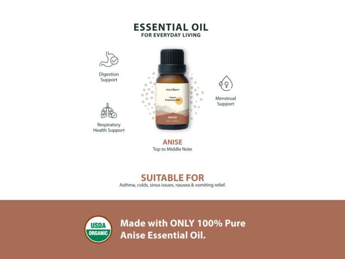 Organic Anise Essential Oil - Phutawan Malaysia