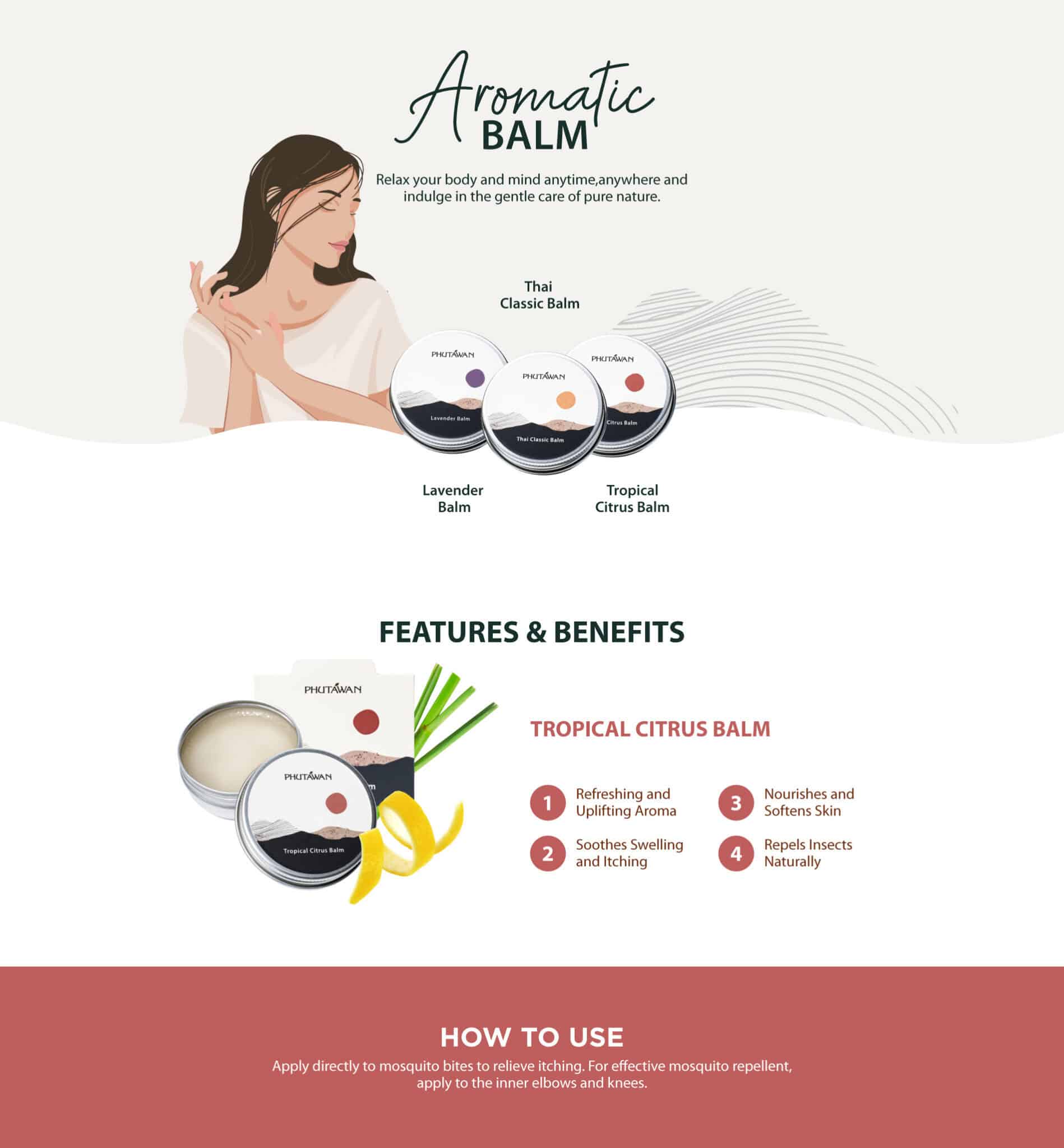 Aromatic Balm - Phutawan Malaysia
