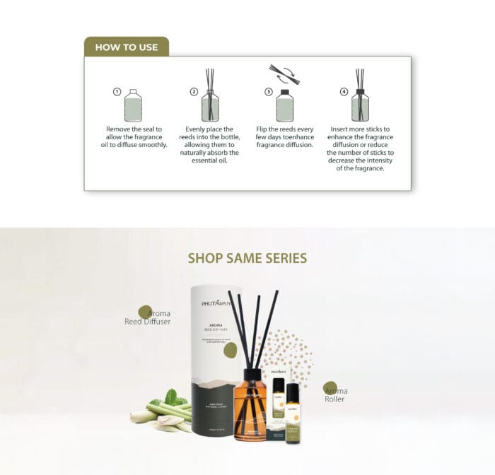 Grassland Reed Diffuser - Phutawan Malaysia