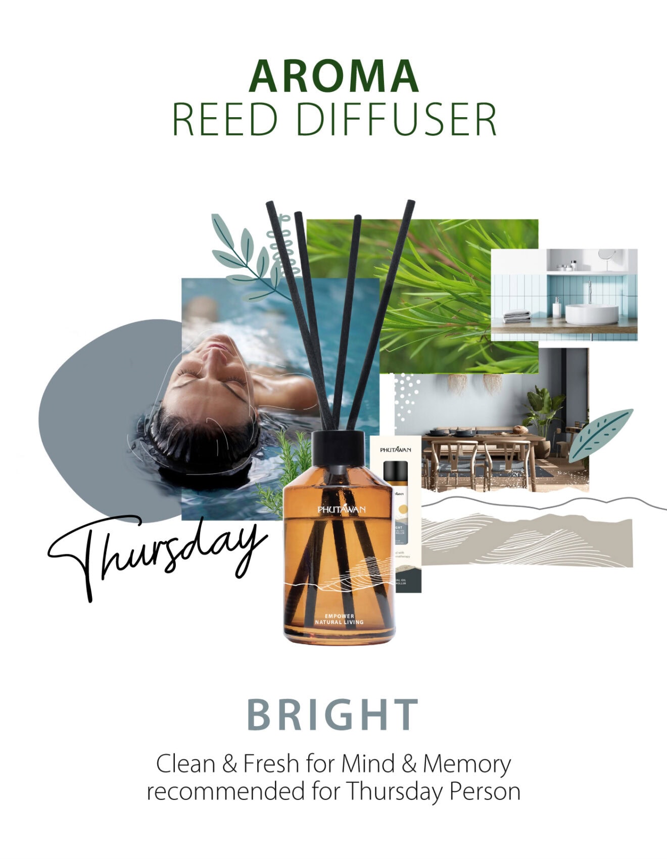 Bright Reed Diffuser - Phutawan Malaysia
