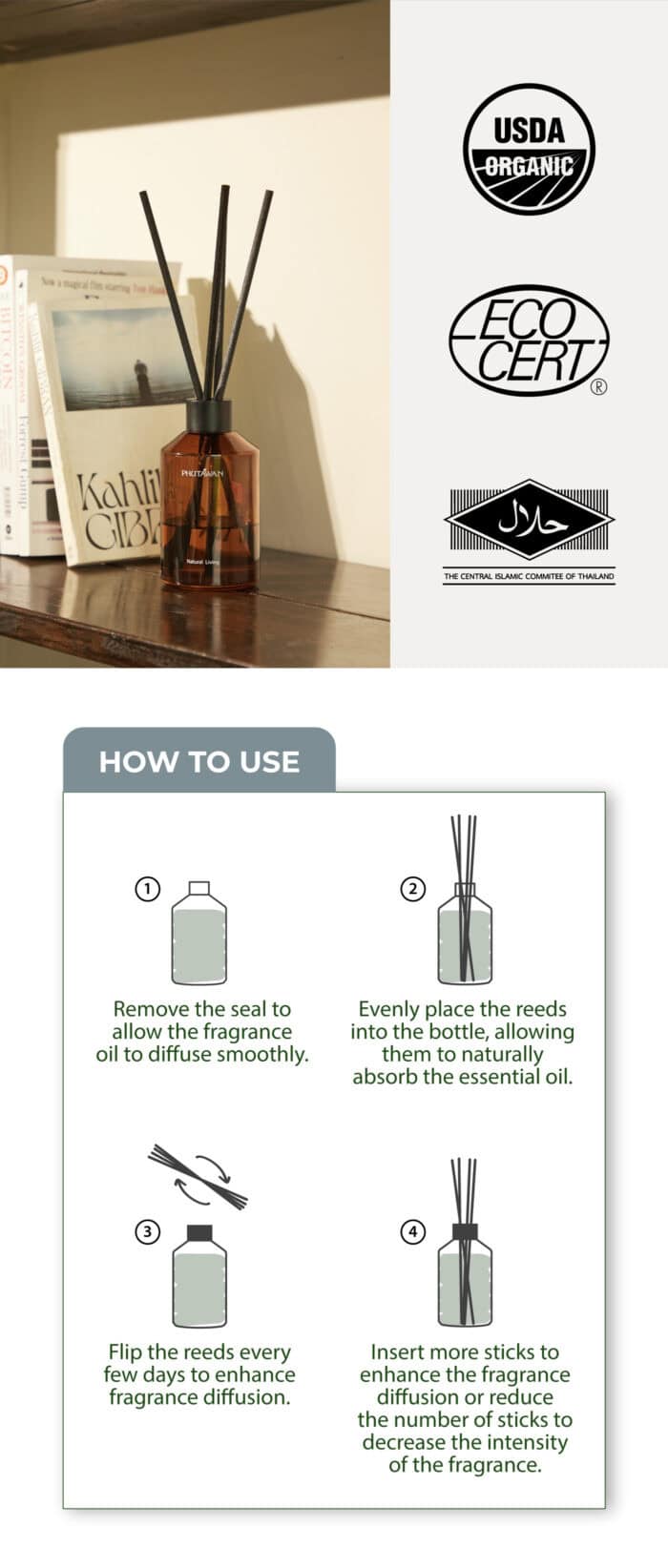 Bright Reed Diffuser - Phutawan Malaysia