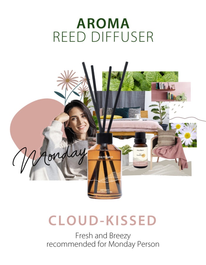Cloud Kissed Reed Diffuser - Phutawan Malaysia