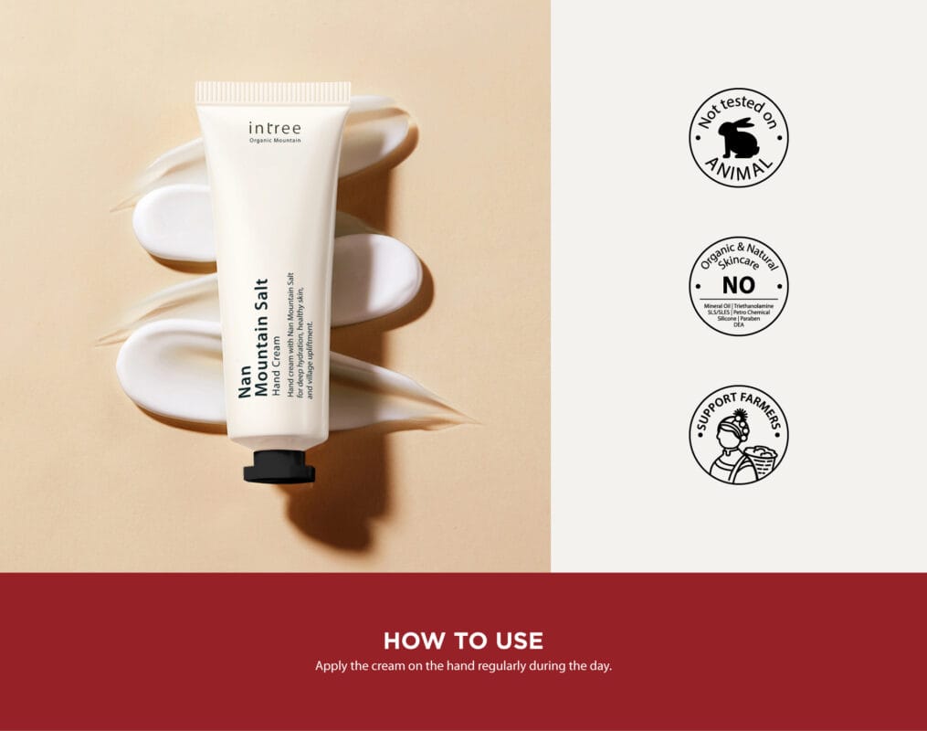 intree Mountain Bliss Hand Cream - Phutawan Malaysia